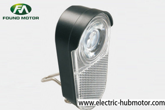 Waterproof Electric bike LED front light 110lm-130lm Lumen RoHs Approvals