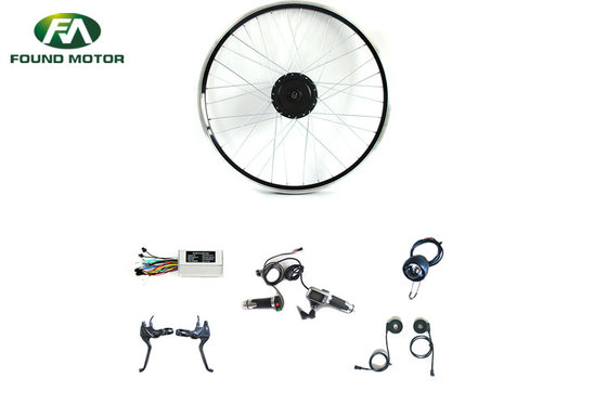 26'' 48V 350W Electric Bike Conversion Kit with Optional Front Light