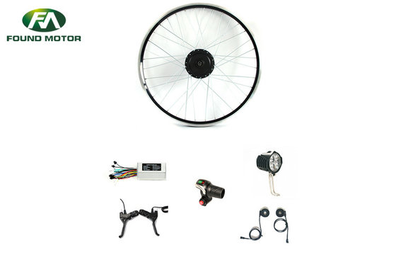 26'' 48V 500W Electric Bike Conversion Kit with Battery Indicate Throttle