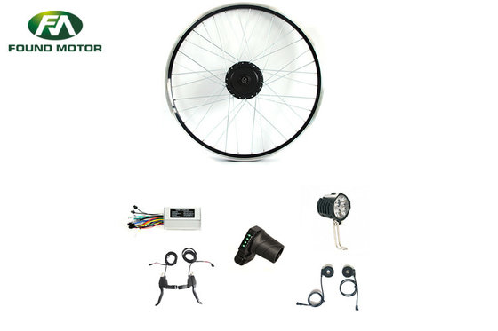 26'' 48V 350W Electric Bike Conversion Kit with DX-F Battery Indicate Throttle