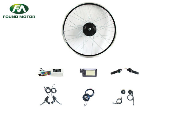 48V 350W Electric Bike Conversion Kit with Optional Brake Lever