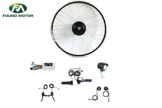 48V 350W BLDC geared Motor Electric Bike Conversion Kit with optional DX-D-2 throttle