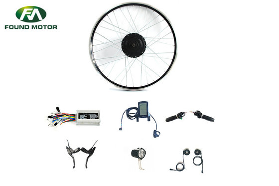 60V 500W BLDC geared Motor Electric Bike Conversion Kit with optional PAS for electric bike and electric bicycle