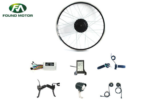 22'' 48V 500W Front/Rear Drive Motor Electric Bike Conversion Kit with Optional LCD/LED Display