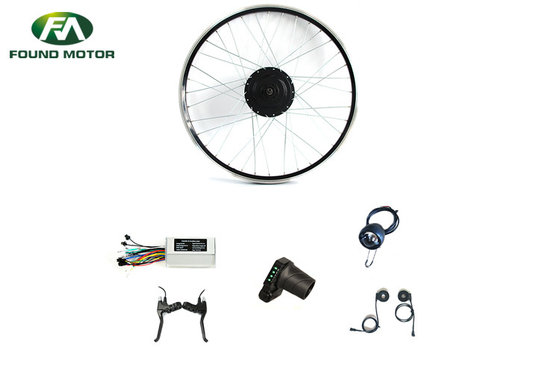 48V Brushless Hub Motor Ebike Kit Electric Bike Conversion Kit with Optional Brake Lever