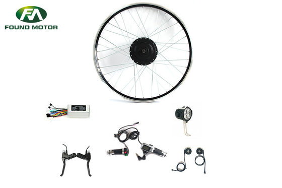 48V Brushless Hub Motor Ebike Kit Electric Bike Conversion Kit with Optional Power Display Throttle
