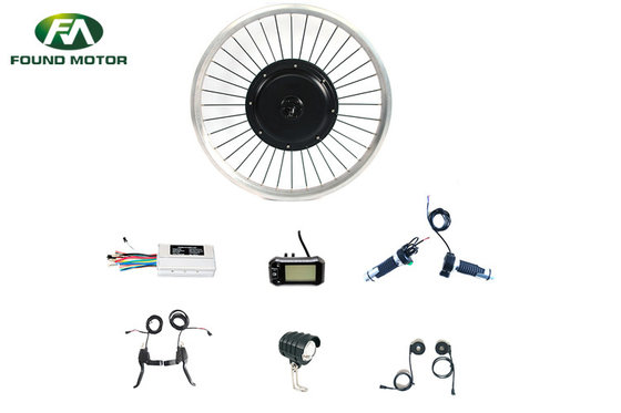 48V 750W BLDC Geared Motor Electric Bike Conversion Kit with Normal Connectors