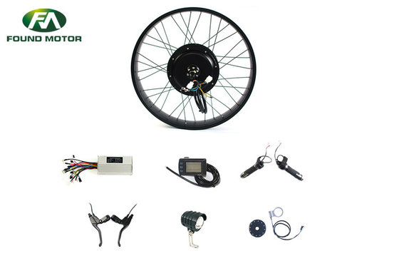 Electric bike conversion kit with 52V 750W BLDC geared motor KB-039 brake lever for e-bike and electric bicycle