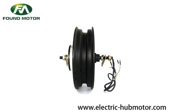 10'' 72V 1000W high speed and big power custom hub motor for electric motorcycle motor