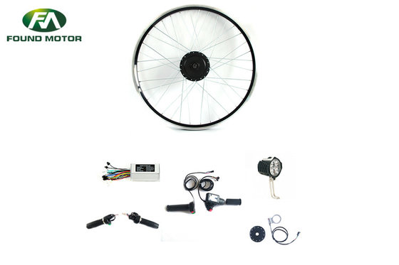 26'' 48V 500W Electric Bike Conversion Kit with Power Display Throttle