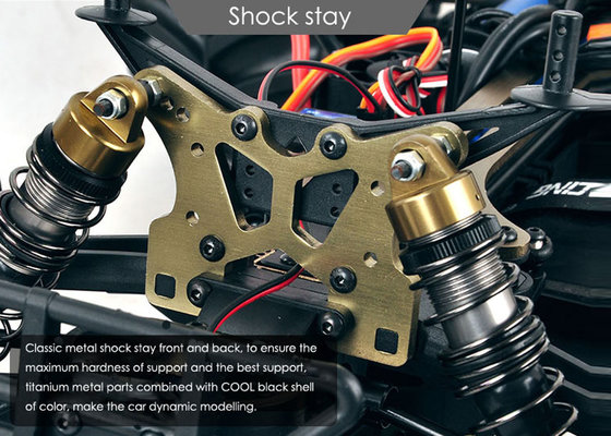 4WD Off Road Brushless Electric RC Car Tough Suspension Powerful