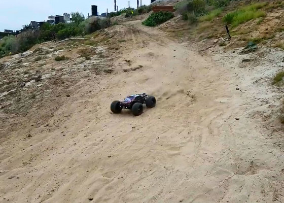 Brushless RC Buggy 1/10 Scale Electric RC Car 4 Wheel Drive High Speed