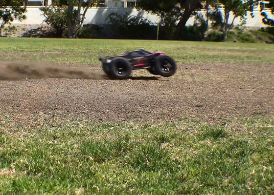 Brushless Lipo RC Car , Ready To Run RC Trucks 2.4 GHZ Two Channel