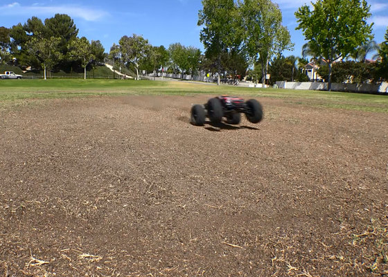 Brushless Lipo RC Car , Ready To Run RC Trucks 2.4 GHZ Two Channel