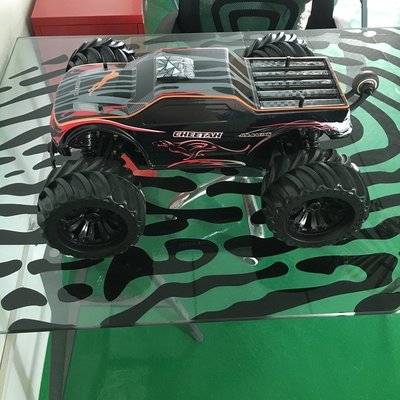 Chassis Metal Brushless Off Road RC Truck 80A ESC With Battery Power , 2 Channel