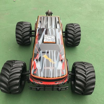 4WD Off Road Electric Brushless Hobby  RC Car Model Black Shell