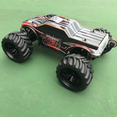 2.4GHz 1/10th brushless Off Road  Electric RC Car Metal Chassis 80A ESC