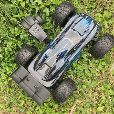 JLB 1/10th 19.9 Inch Brushless 2 Channel Waterproof ESC 80A  Electric RC Car Blue Color