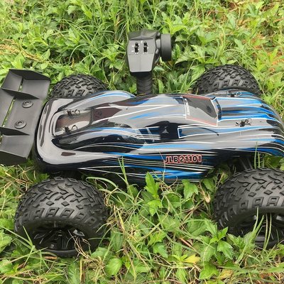JLB 1/10th 19.9 Inch 2.4GHZ  Brushless  Waterproof ESC 80A  Electric RC Car Blue Color