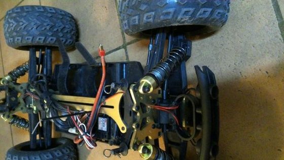 JLB 1/10th Electric  Brushless RC Monster Truck Waterproof 120A ESC