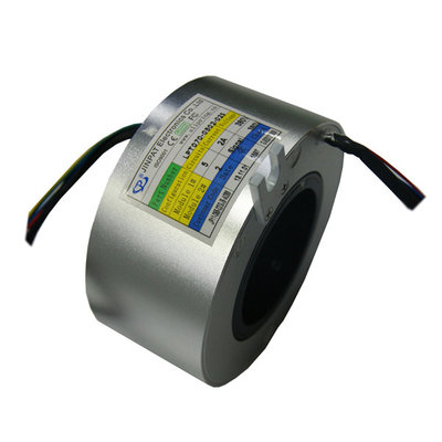 Stable Performance Through Bore Slip Ring With 70.0mm Inner Diameter Small Friction Torque and Reliable Contact Point Co
