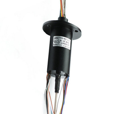 Capsule Slip Ring RF Coaxial Connector with 30 Circuits, Radar Antenna Slip Ring, Gold-gold Contacts for Satellite