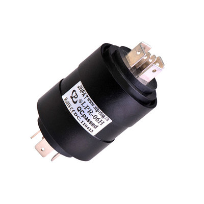 Pins Slip Ring  2circuits @ 25A Large Current , No Mercury , Speed Up to 300 rpm Continuous for Packing Machine