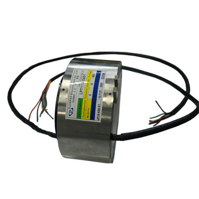Big Bore Slip Ring Hallow Shaft Series With Low Noise And Reliable Capacity , For Port Machinery