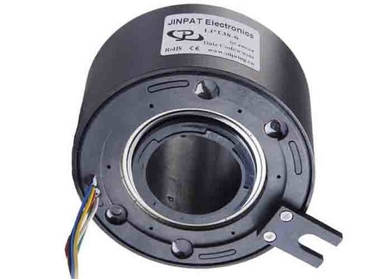 Jinpat Hallow Shaft Slip Ring Inner Diameter38.1mm Through Bore Slip Rings Precious Metal Contacts