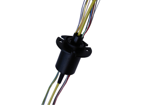 Fiber Optic Rotary Joint Gold-Gold Contact Integrated 1 Circuit Fiber Optic Signal for Security Systems