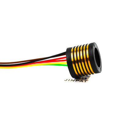 6 circuits 2A / Wire Separate Slip Ring Outer Diameter 14.73 mm for Medical Equipment
