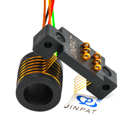 6 circuits 2A / Wire Separate Slip Ring Outer Diameter 14.73 mm for Medical Equipment