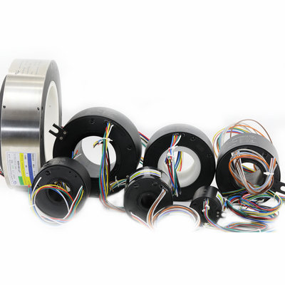 IP68 Through Bore Slip Ring Stable Rotation And Higher Rotation Accuracy for Camera Platform