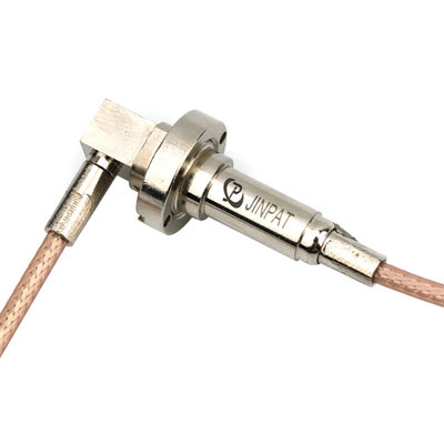 JINPAT Slipring Coaxial Connector Rotary Joint, 50Ghz Frequency with Low Torque for SatCom Technology