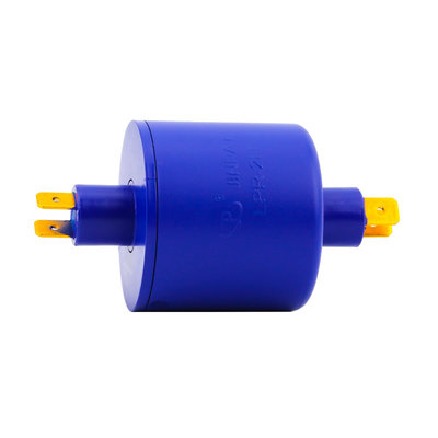 High Current Slip Rings 2 circuits with 300 rpm No mercury, Environment-Friendly Design for Emergency Lighting