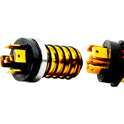 6 Poles LPR Series Slip Ring Gold Contact and High Precision Transmitting Current and Signal in Packaging Device
