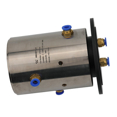 Pneumatic-Hydraulic Electrical Hybrid Rotary Joint 3 Channels 1Mpa Outer Diameter 100mm
