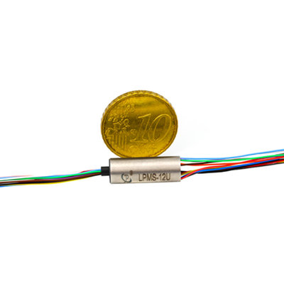 Super Miniature Slip Ring 1A/Wire OD 22.1 mm  Transmission Power for Manufacturing and Process Control Equipment