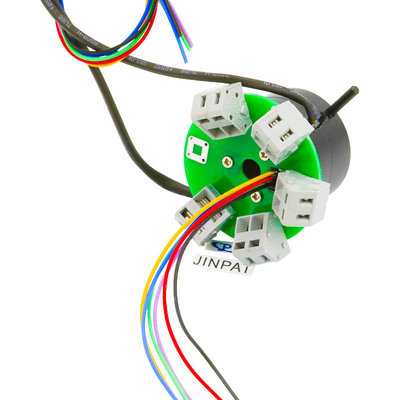 12 Wires High Current Performance through hole slip ring For Machinery Parts
