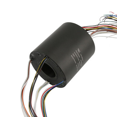 Through hole slip ring 24 circuit 10A 300rpm can be used for wind power equipment crane slip ring