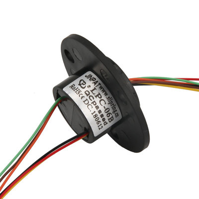 cap type slip ring 6 circuit 2A  Gold to Gold Very low contact resistance  can be used for robot