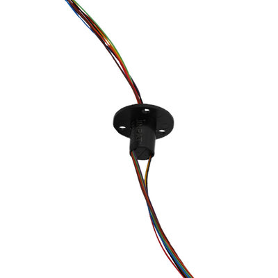 Miniature Capsule Slip Ring 8 Circuits 0~300rpm low resistance,Used for Smart Robots