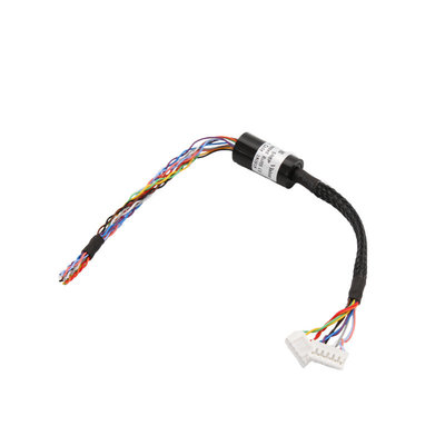 JINPAT Super Miniature Slip Ring IP40 2Circuits 8A,for Pipeline Inspection Robot