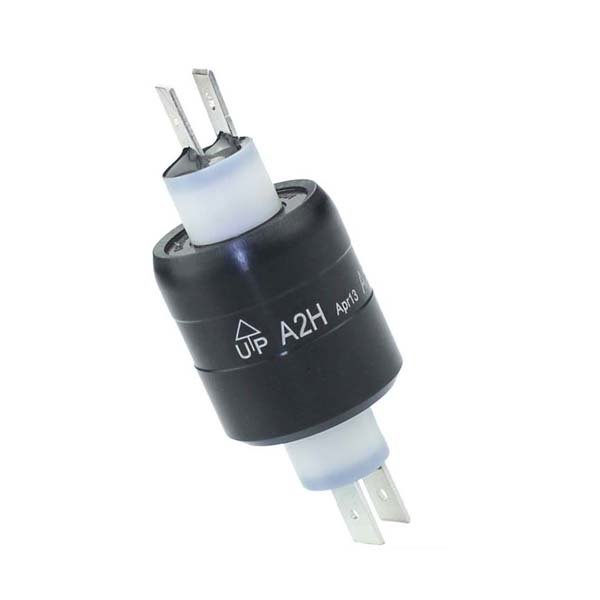 2 pins mercury slip ring ,  2Circuit 30A high speed  rotating electrical connectors
