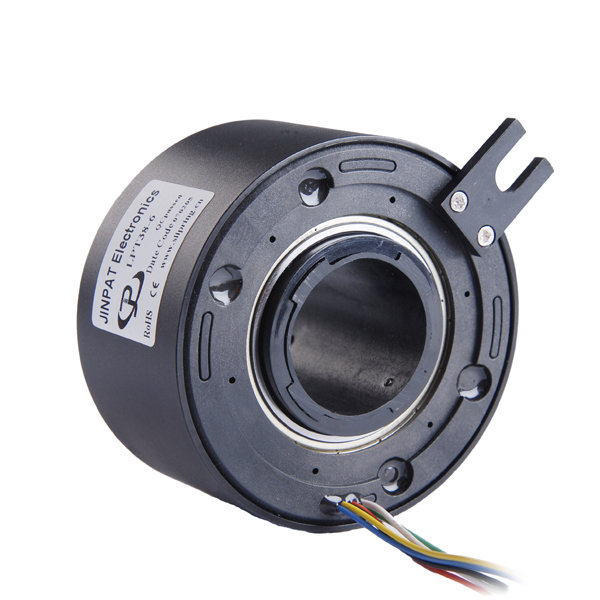 Inner Diameter 38.1mm Through Bore Slip Rings , Up To 500 Rpm Continuous , for Rotary Index Tables