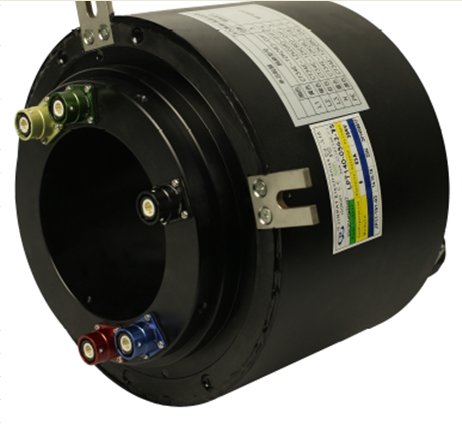 5 circuits IP66 Slip Ring with Through Bore with high rotating accuracy and long life