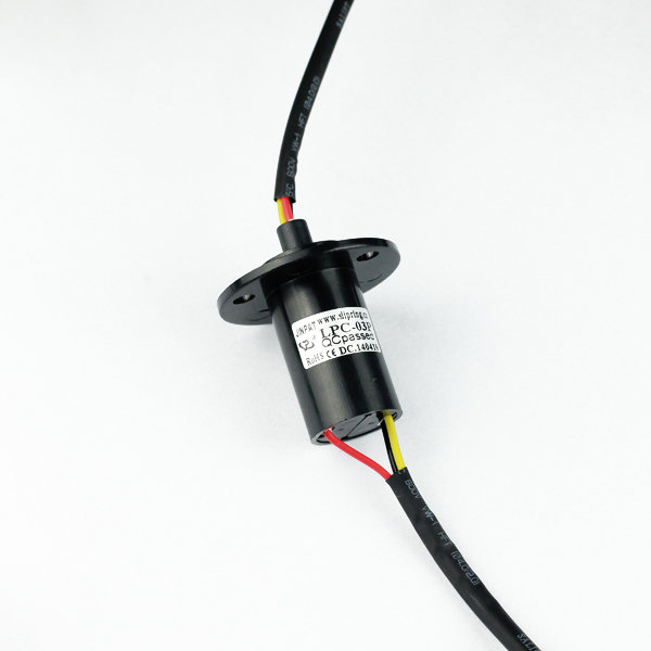 Capsule Wind Turbine Slip Ring With 3 Wires Gold-Gold Contact For Wind Turbine Generator