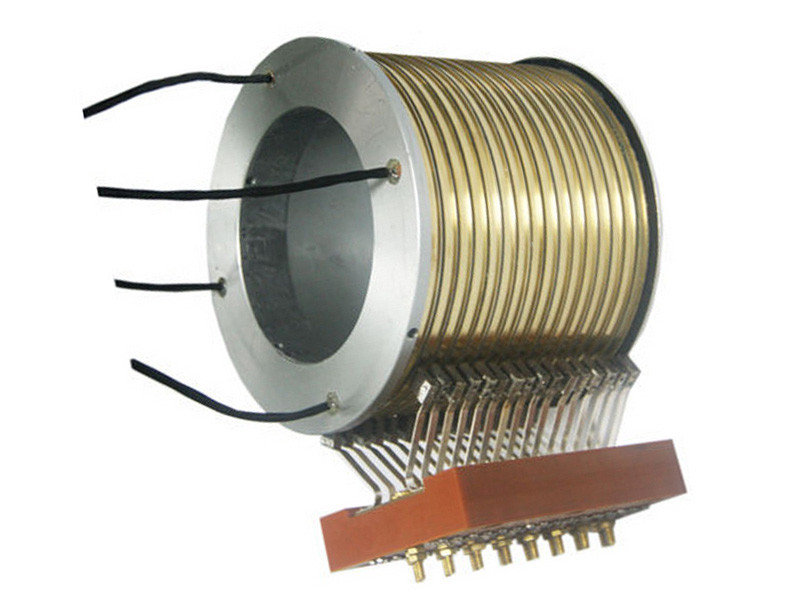 2 Wire Separate Slip Ring Stable Performance For Electrical Test Equipment