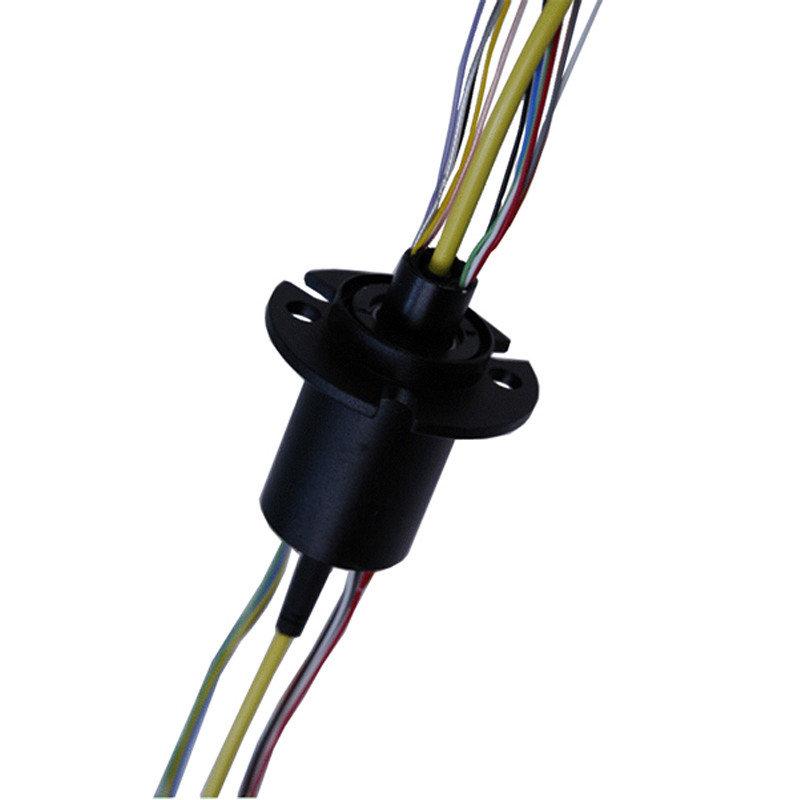 1 Circuit Fiber/ 12 Circuits Hybrid Rotary Joint , High Protection IP68 In Underwater Robot