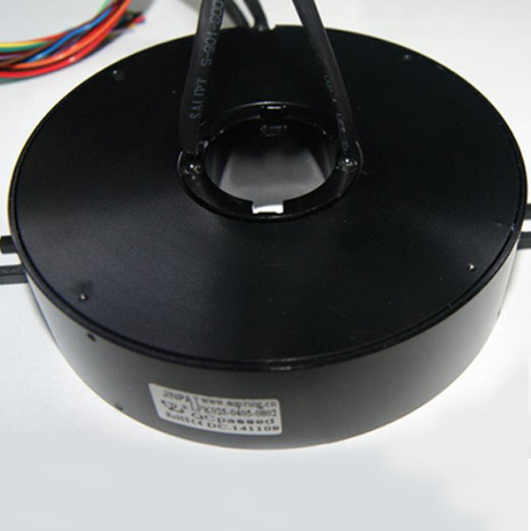 Pan Cake Slip Ring  With Few Contacts 8 Circuits Small Current  2a Per Wire  Slow Speed For Tripod Turnstiles